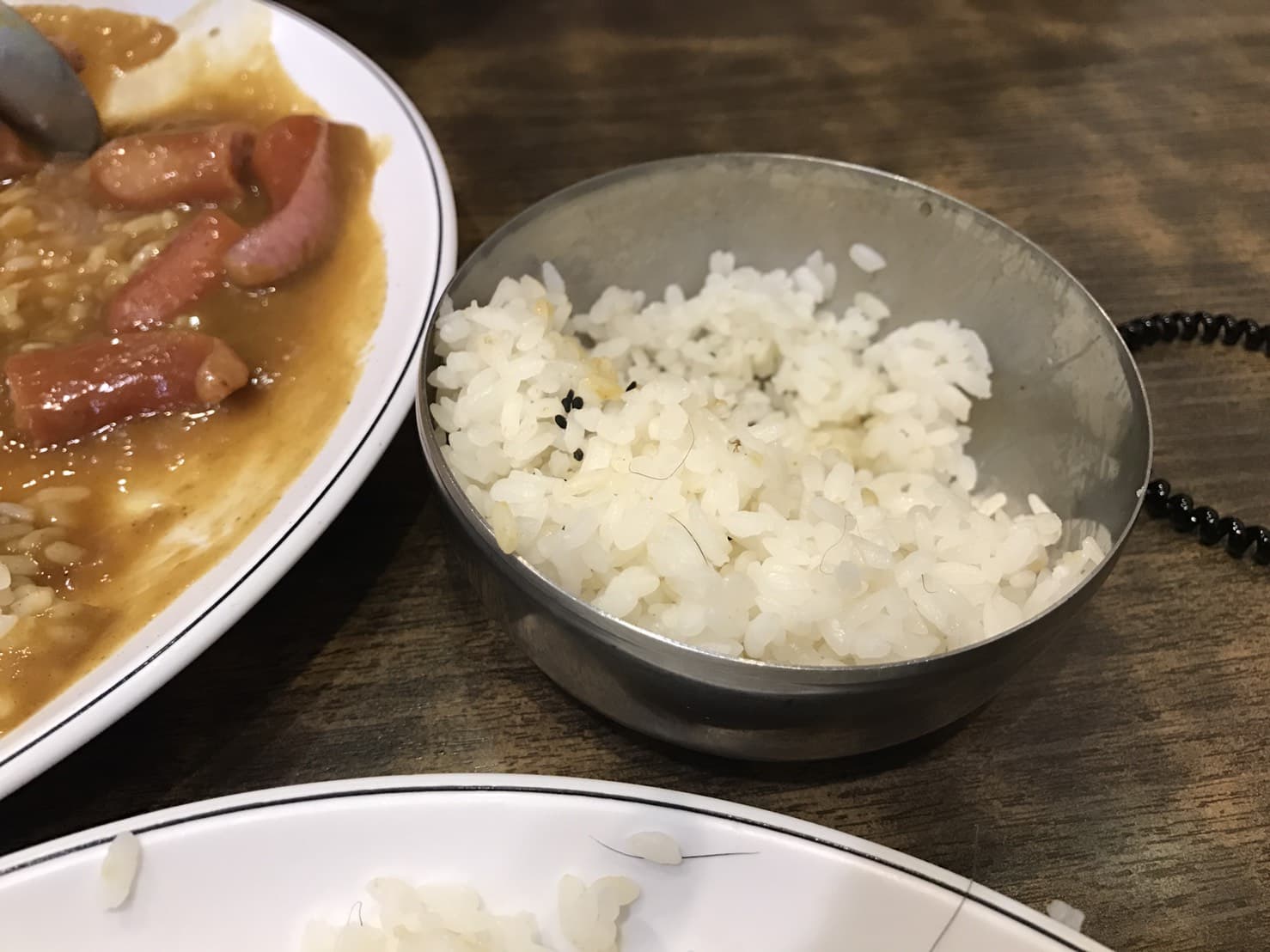 #圖#黑特# 充滿詭異毛毛的毛叢叢咖哩飯!! - B49 留言 | Dcard