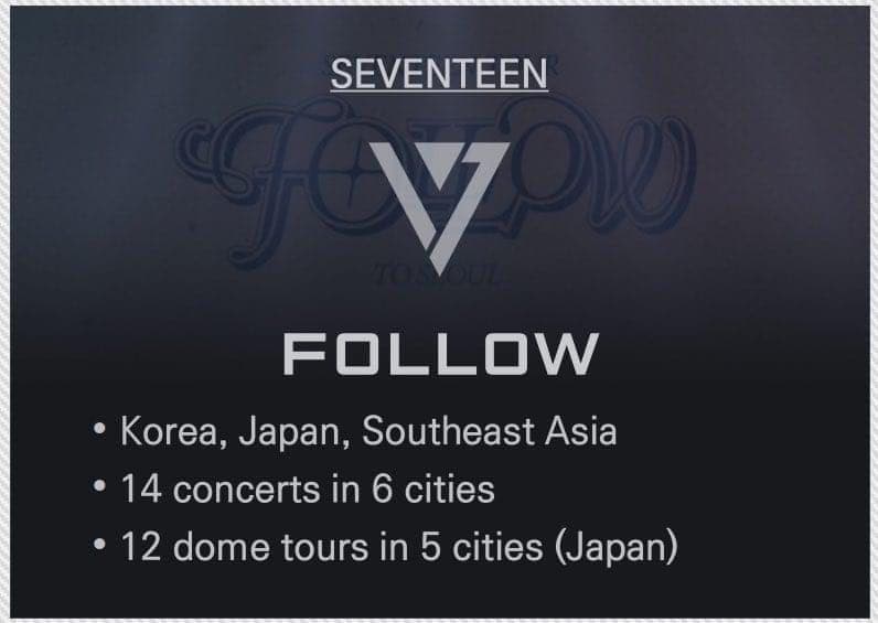 #閒聊 Follow東南亞巡迴場 - SEVENTEEN板 | Dcard