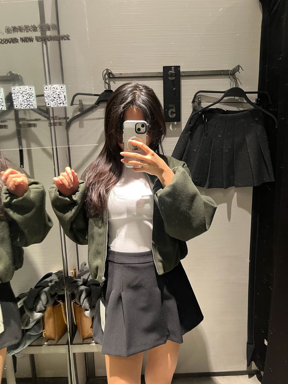 #分享 161cm ZARA試穿分享 挖到特價外套💚 - 穿搭板 | Dcard