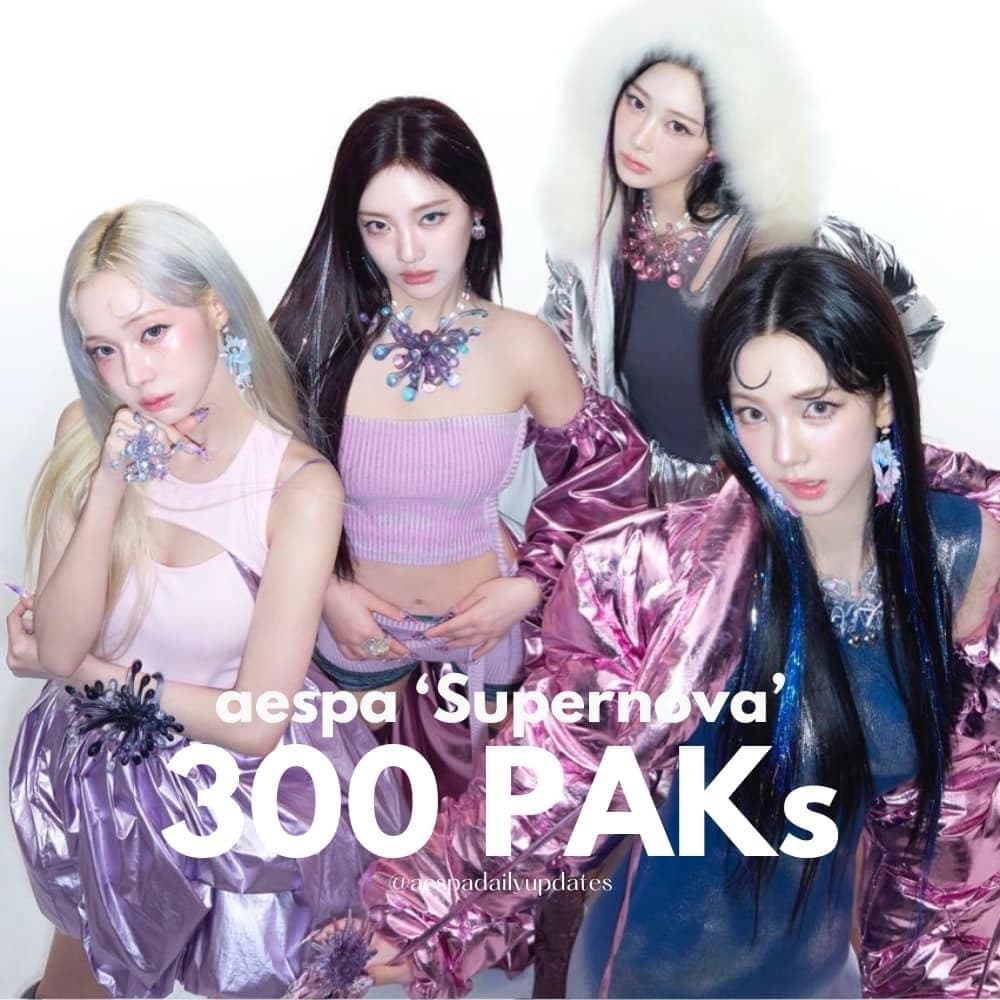 #分享 300PAK達成🎉🎉🎉🎉🎉 - aespa板 | Dcard