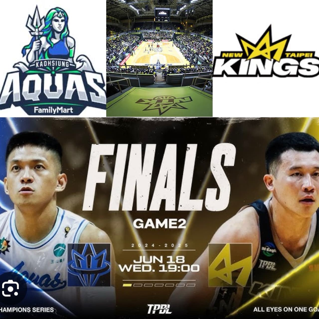 #討論 2025/6/18 TPBL 總冠軍賽 G2 / 全家海神🧜‍♂️ VS. 新北國王🤴 / 賽事討論區（國王 1-0 領先） - 籃球板 | Dcard