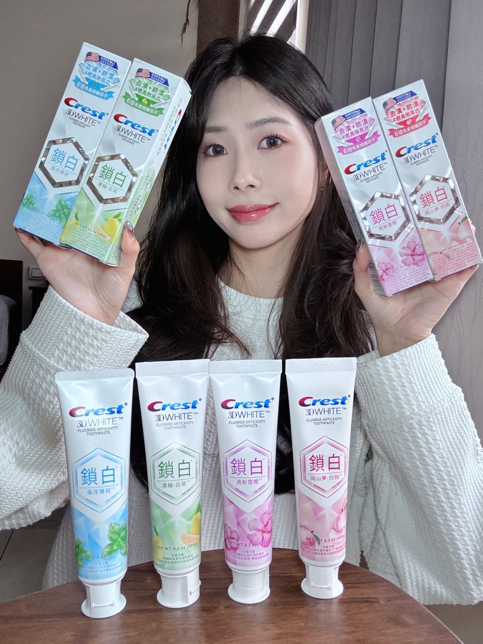閃亮笑容術 維持牙齒亮白不是夢！feat . Crest - 一丟丟高的170 (@hua1017) | Dcard