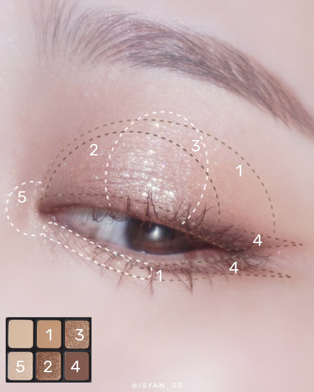 heme 六色眼影盤新色眼妝教學 - yan's makeup (@isyan_05) | Dcard