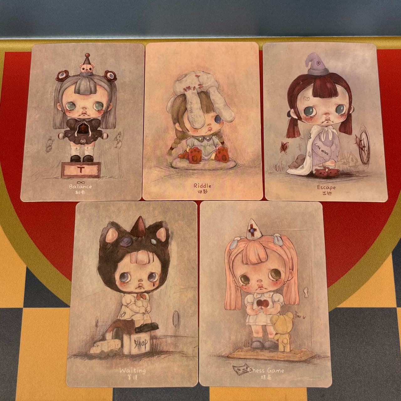 TINY TINY首套盲盒：開場白系列-暗黑系哥德風公仔🎭 - 子非魚 (@phoebe94) | Dcard