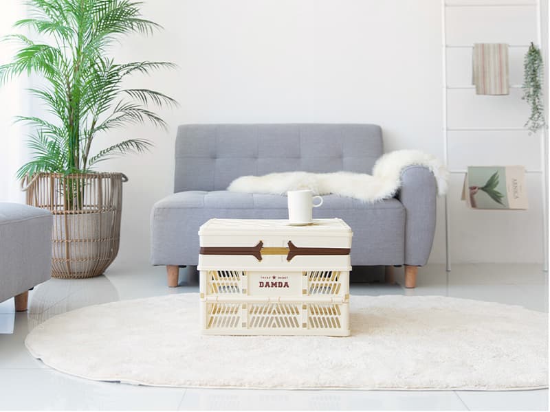 韓國 Damda｜摺疊購物籃（32L） - 居家生活板 | Dcard