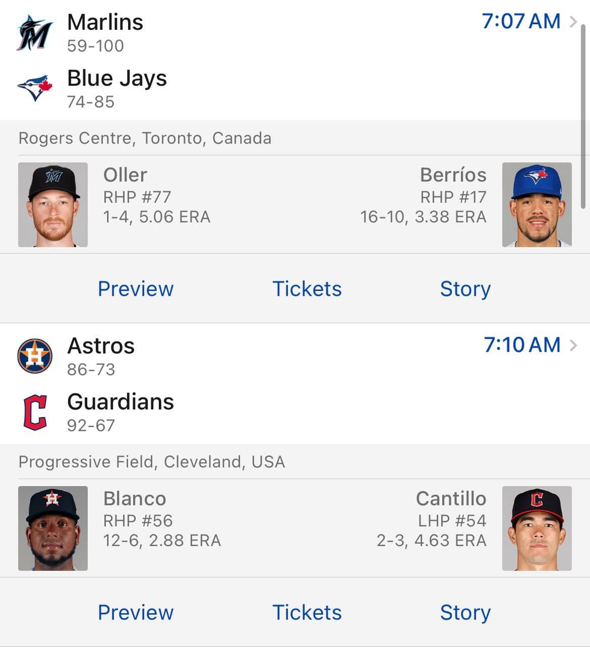 #賽事討論 2024/9/28 MLB 所有賽事先發投手（15 場） - MLB板 | Dcard