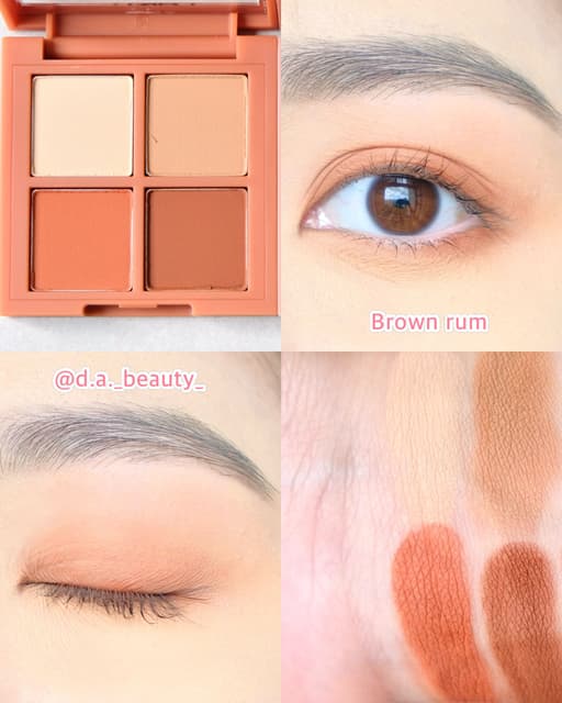 #分享 喜歡的就是要包色呀！3CE四格眼影盤分享 #我的偏執系浪漫 - 美妝板 | Dcard