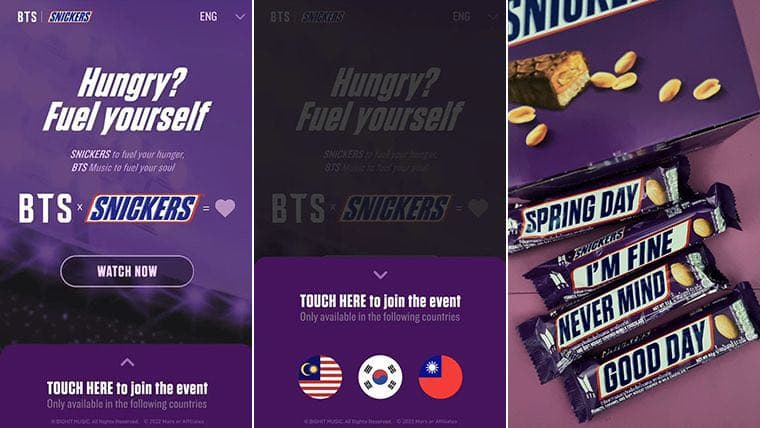 #發問 BTS X SNICKERS聯名巧克力 - BTS板 | Dcard