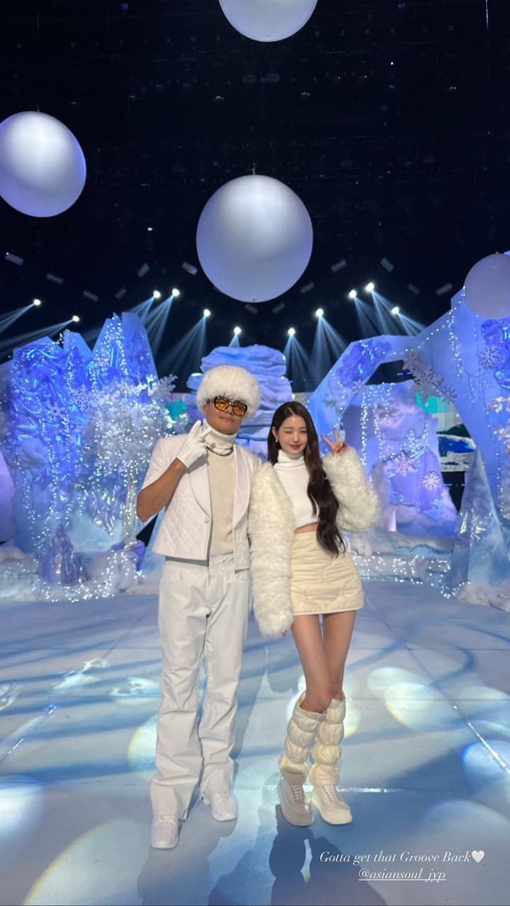 #分享 今日出現在JYP朴軫永舞台的張員瑛🧊 - IVE板 | Dcard