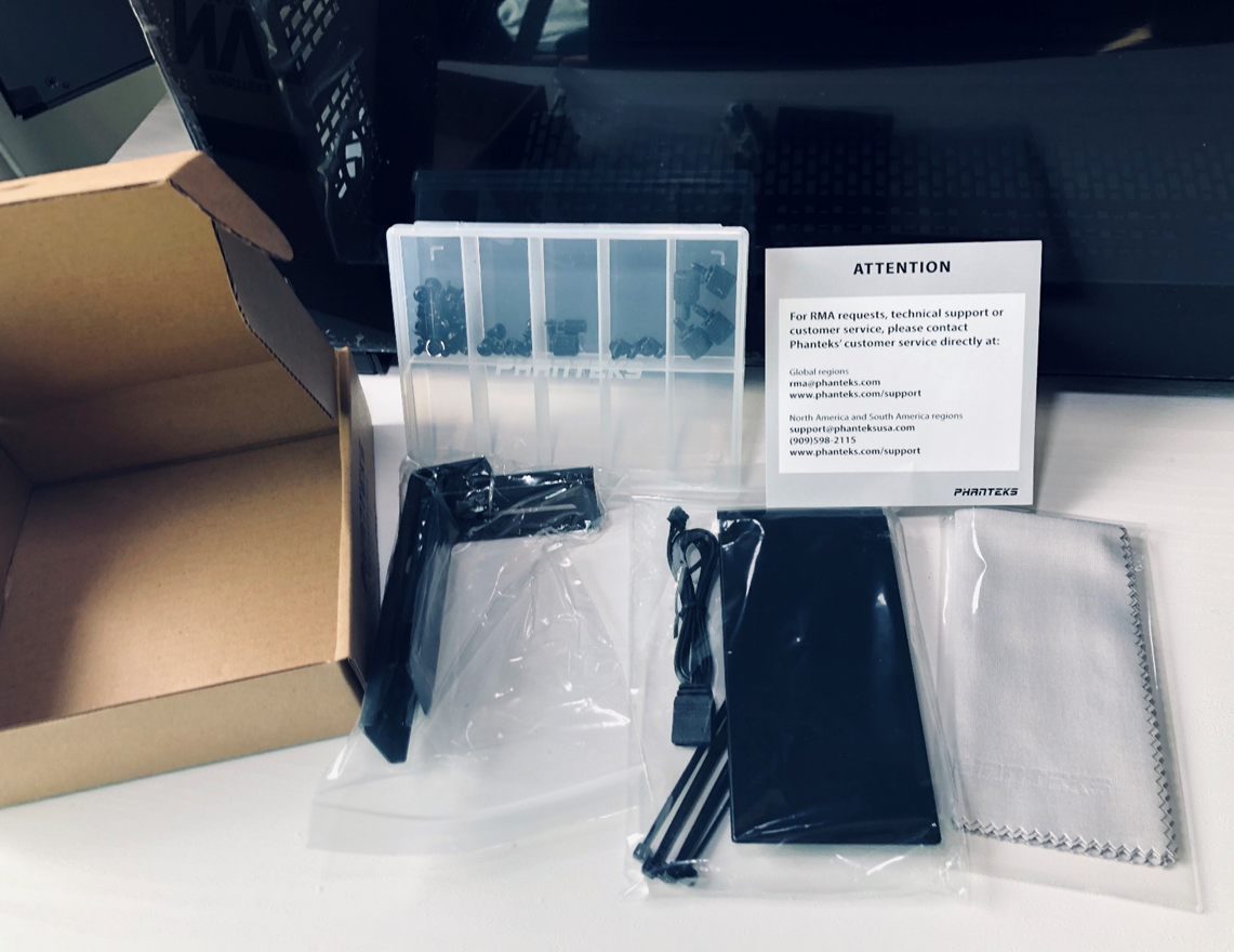 「墨影別院－打開全新視野」Phanteks NV 7 D-RGB Satin Black Feat.D30-120 D-RGB 首發 #開箱 - 3C板 | Dcard