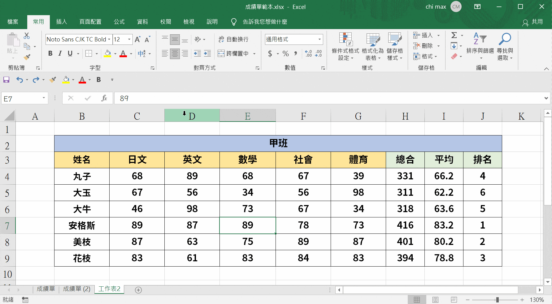 EXCEL |跨欄置中無法移動怎麼辦！#新鮮事調查局 - 麥斯雞 (@dailywork) | Dcard