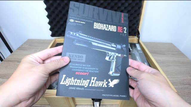 殺出浣熊市 閃電之鷹！里昂專屬 BOSS剋星！日本限定 MARUI Lightning Hawk .50AE Resident Evil RE ...