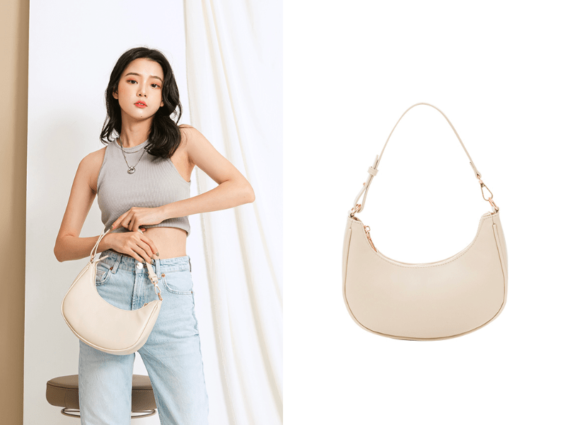 Grace Gift｜2WAY 潮流鍊條腋下包 - 穿搭板 | Dcard