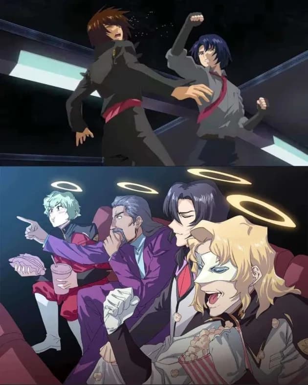 #轉發 鋼彈 SEED 下面：你不知道看到這一幕有多高興 - ACG 迷因板 | Dcard