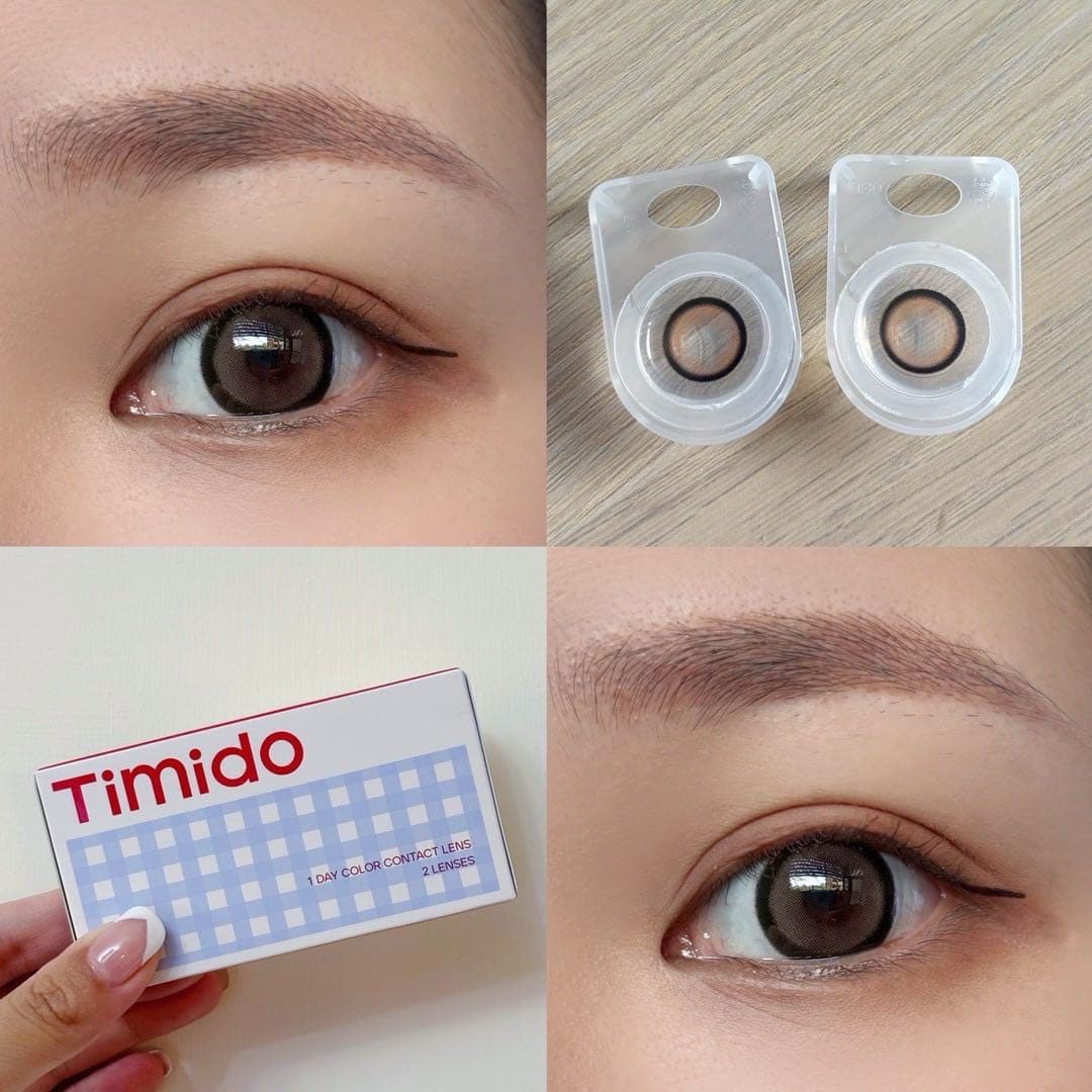 超商就可以買到 Timido百搭隱眼 - 隱形眼鏡板 | Dcard