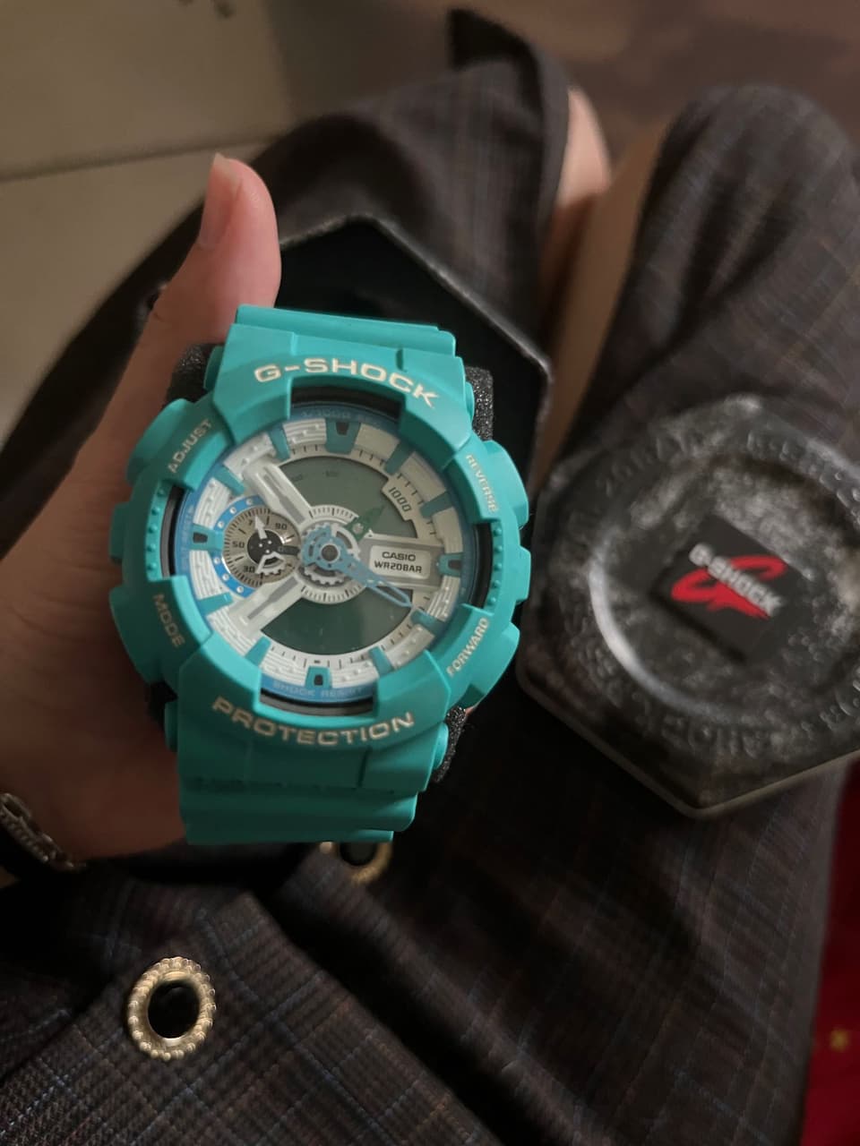 #我要賣 #我要賣 G-shock 蒂芬尼綠錶 - 二手交易板 | Dcard