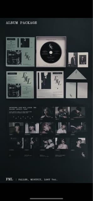 #分享 迷十 '𝑭𝑴𝑳'｜Physical Album Preview - SEVENTEEN板 | Dcard