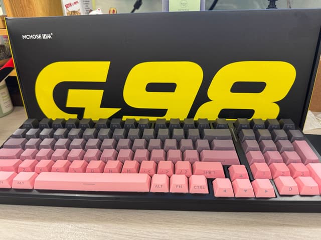 #我要賣 #售 MCHOSE邁從 G98 Pro 機械鍵盤 - 二手交易板 | Dcard