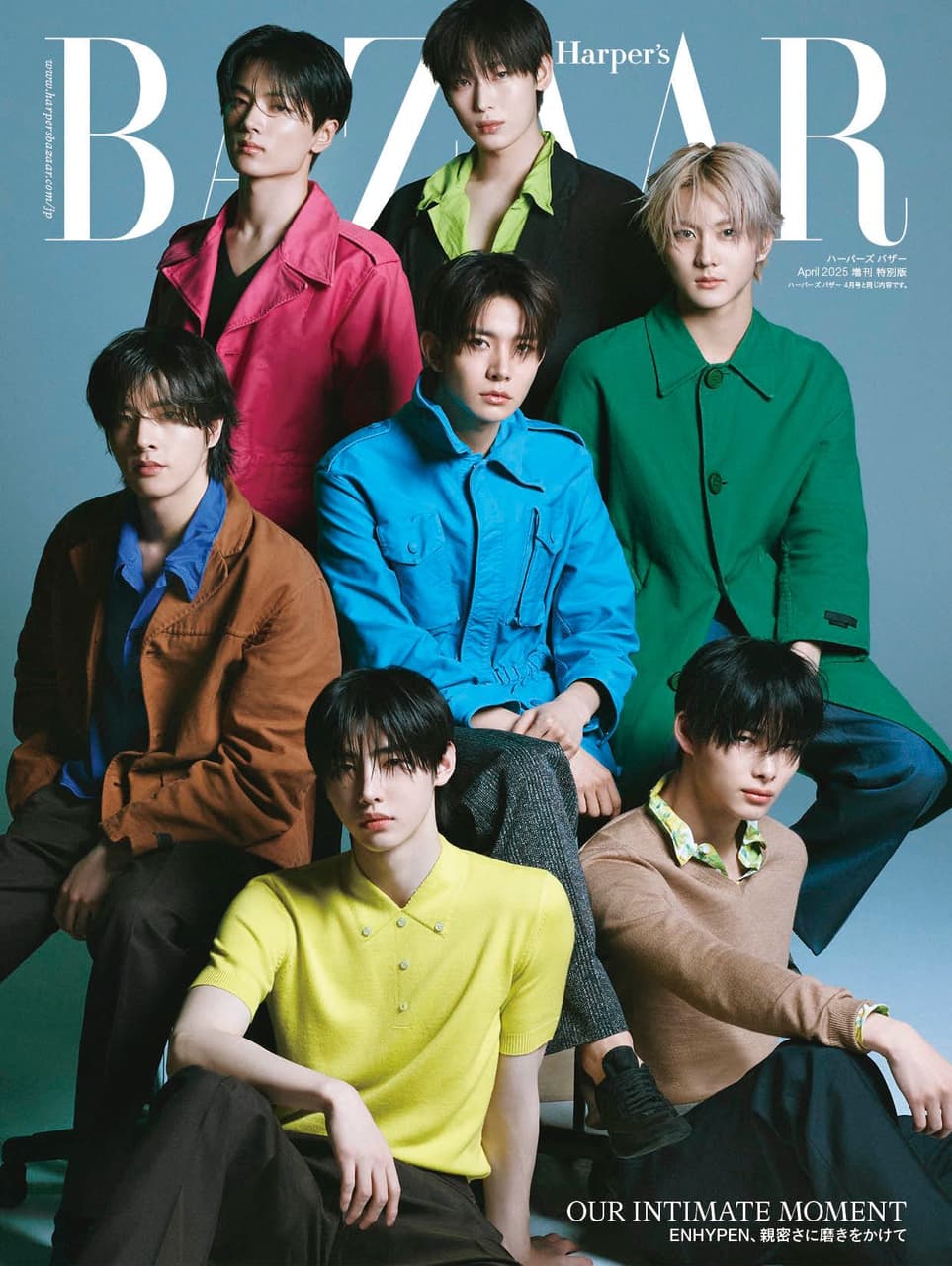#分享 ENHYPEN Harper‘s Bazaar Japan四月刊封面！ - ENHYPEN板 | Dcard