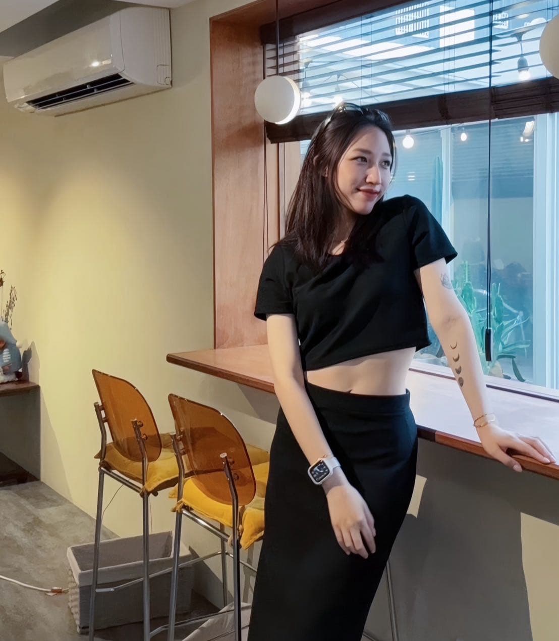 #分享 165女生全黑裙裝怎麼穿🖤 - 小雞🐤 (@derrica) | Dcard