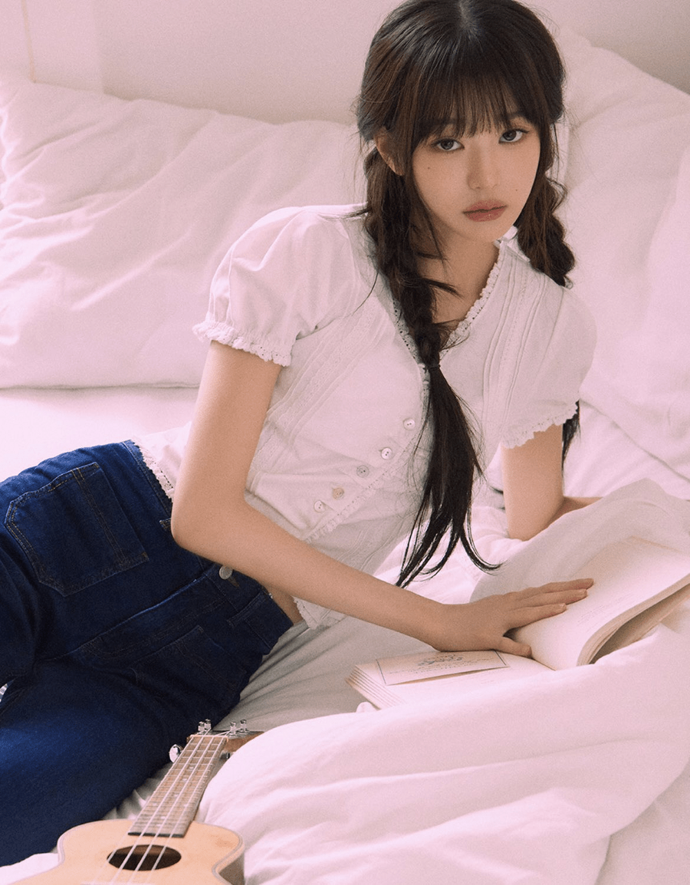 #韓網熱門 IVE張員瑛 X Rolarola 2024夏季畫報 - IVE板 | Dcard