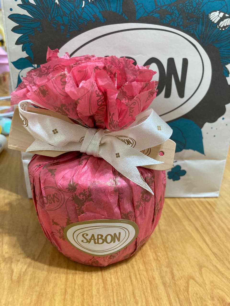 #分享 好喜歡 SABON 的包裝服務 - 美妝板 | Dcard