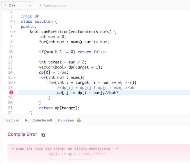 #新手 Leetcode c++ |=的疑問 - 軟體工程師板 | Dcard