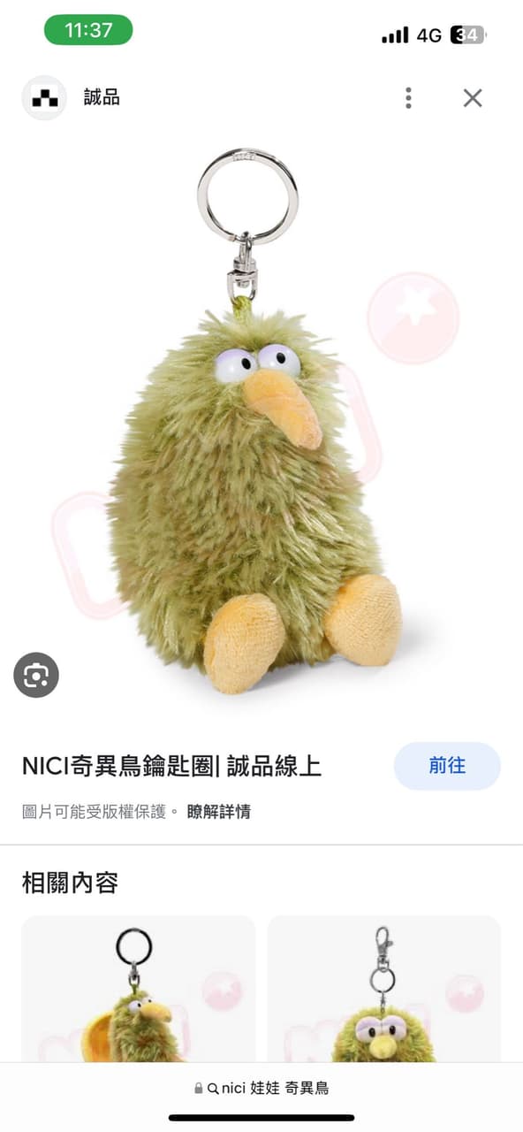 找娃娃 nici 的奇異鳥（已找到） - 中原大學板 | Dcard