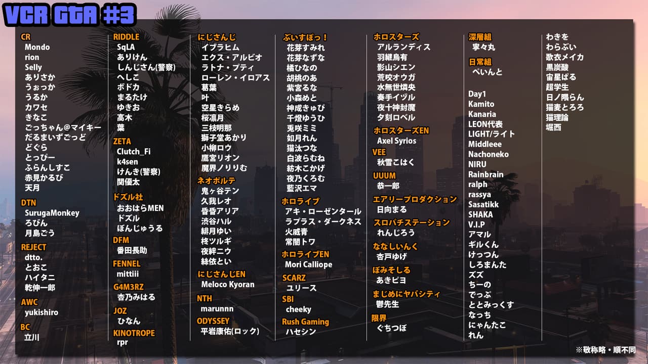 #速報更新 Vaultroom x CR VCR GTA本日開服 - VTuber板 | Dcard