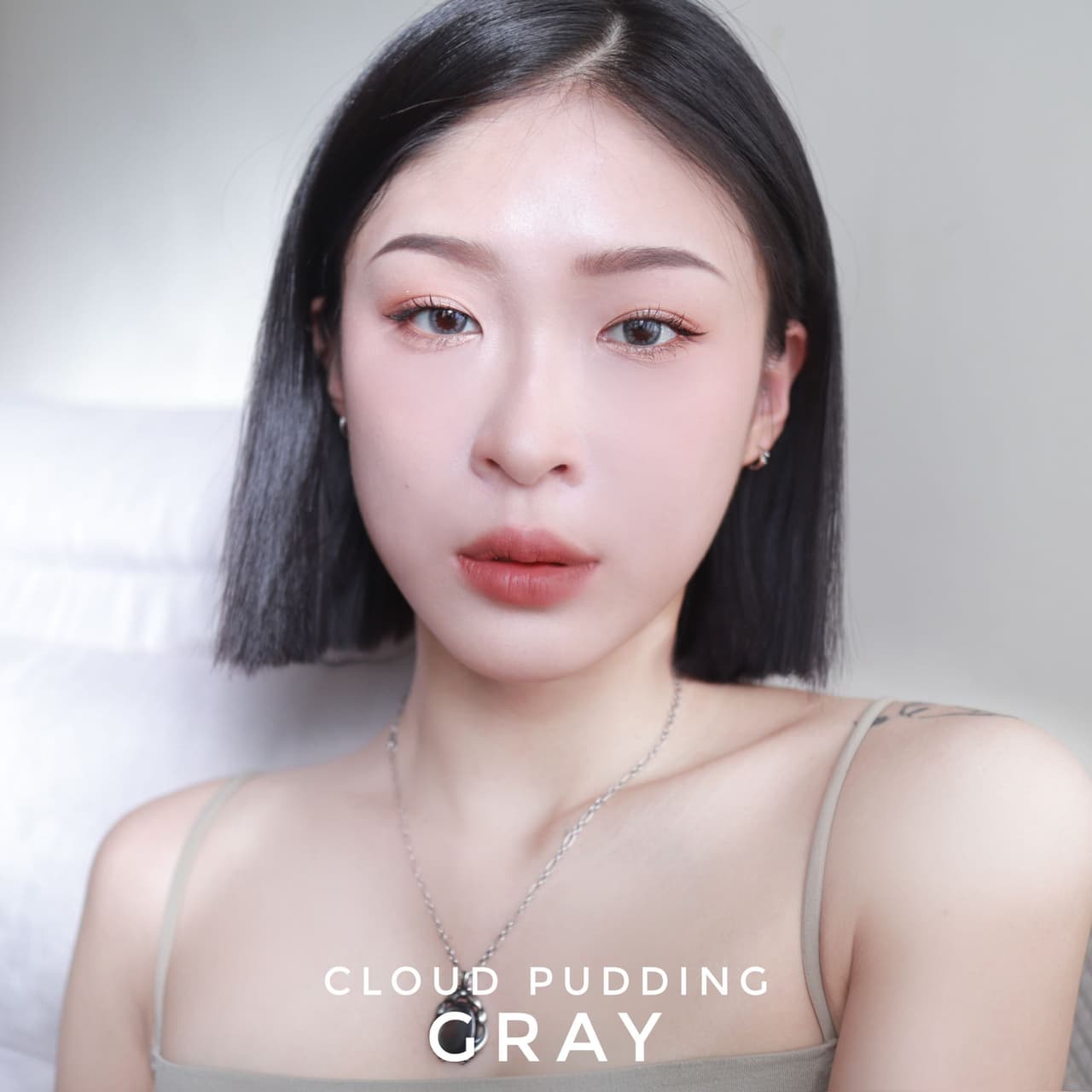 韓國直送chuu Lens空靈狗狗眼新色隱形眼鏡Milk & Tea奶油灰、日拋Cloud Pudding - ianthe.C ...
