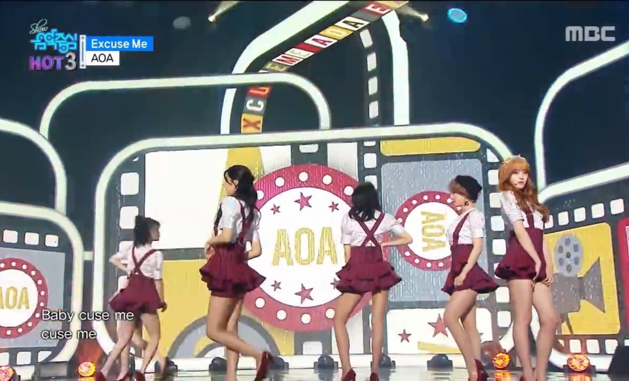 #詢問 AOA Excuse me 打歌服 織品系同學請進來～ - 追星板 | Dcard