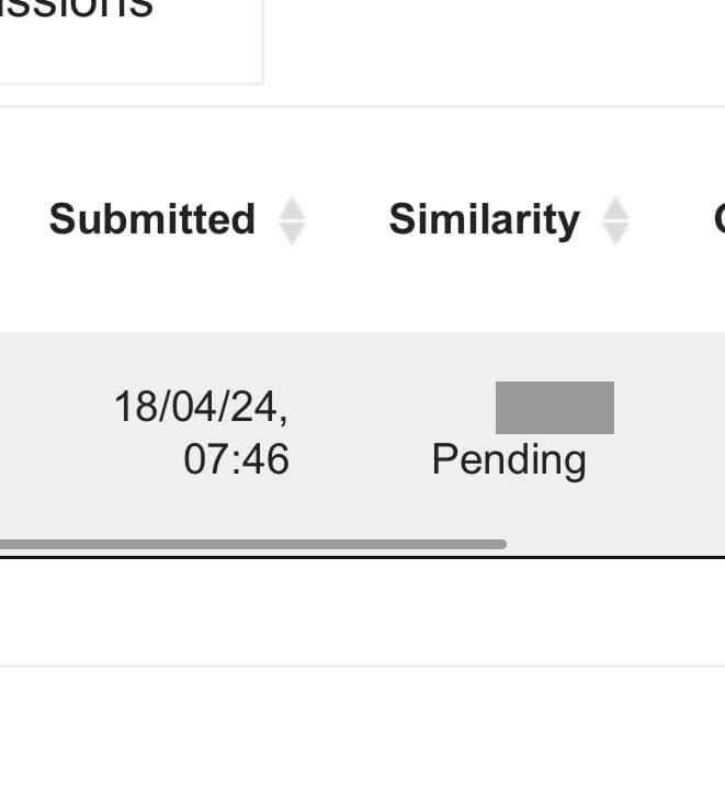 Turnitin 長期顯示pending 想問下有冇人知點解決😭 - 香港教育大學板 | Dcard