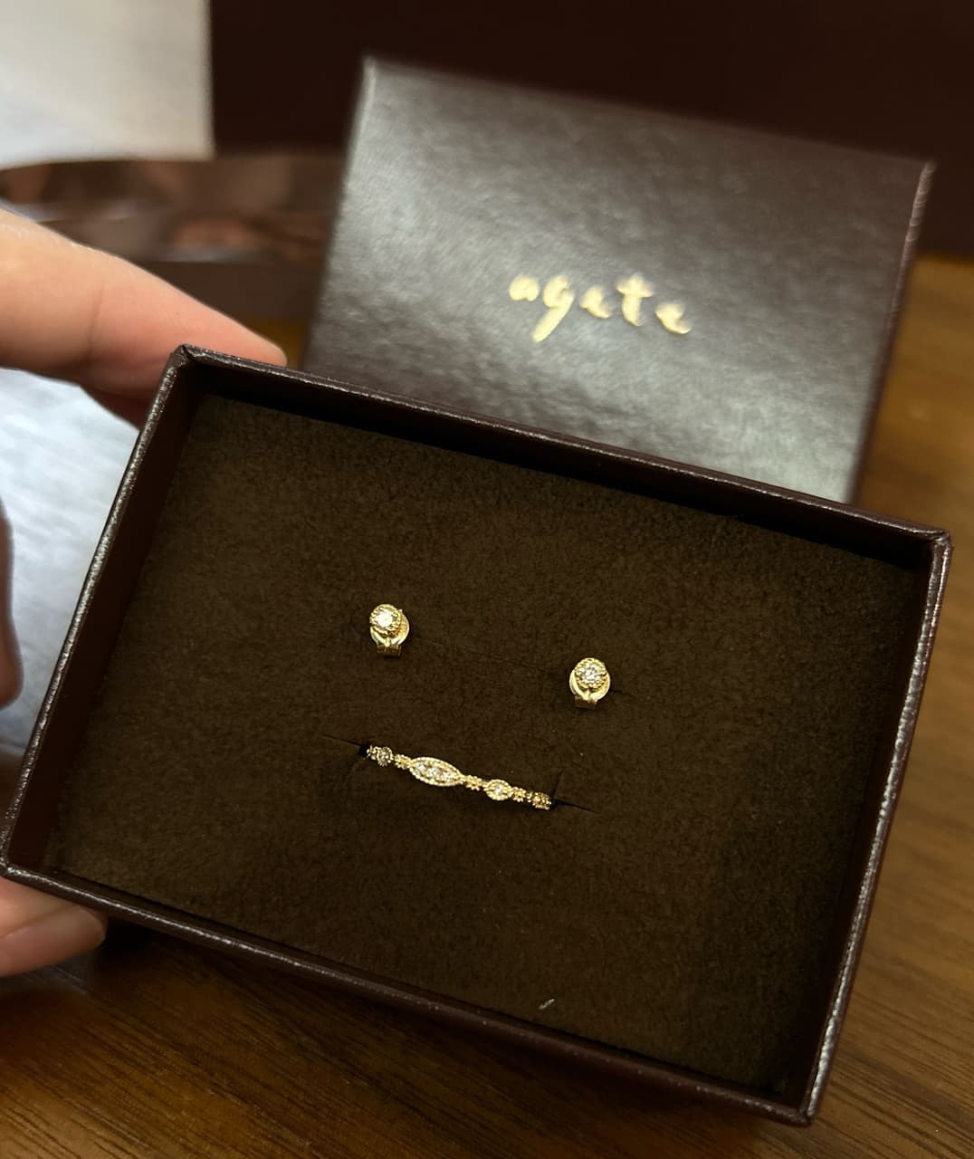 #分享 agete 戒指及週年限定耳環 - 珠寶飾品板 | Dcard