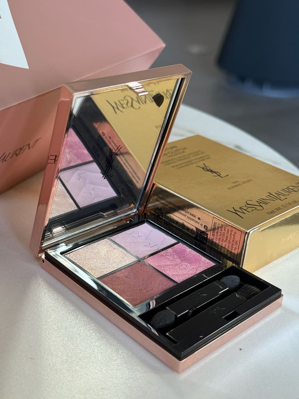 #開箱 YSL七夕情人節限定版💝💝收到的人會開心到2026吧！！ - 美妝板 | Dcard