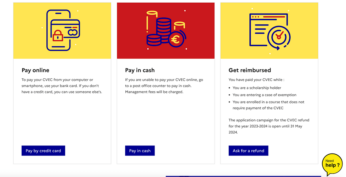 #經驗分享 關於CVEC申請～完成法國大學註冊前必經步驟 （交換生可跳過此步驟） - 留學板 | Dcard