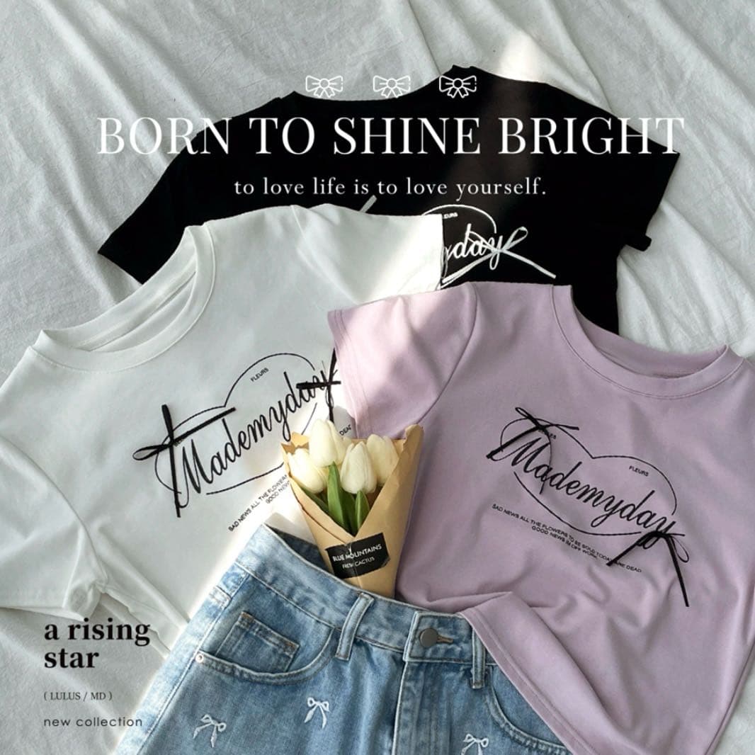 韓妞必買🇰🇷蝴蝶結緞帶短袖T-Shirt🎀🩷 - 芝芝｜購物芝旅 (@hannee) | Dcard