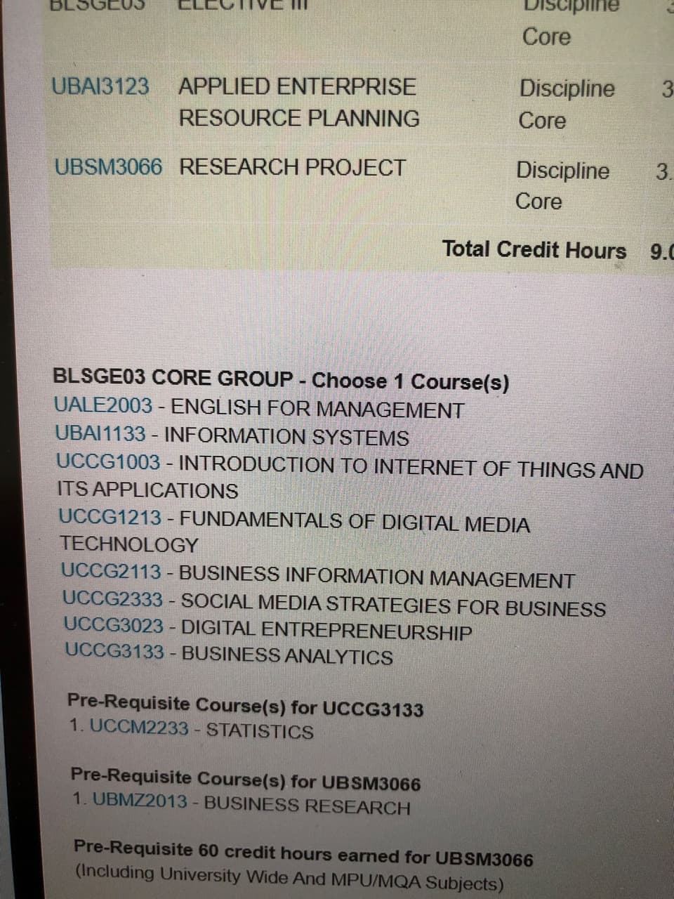 Utar elective 选课 - UTAR板 | Dcard