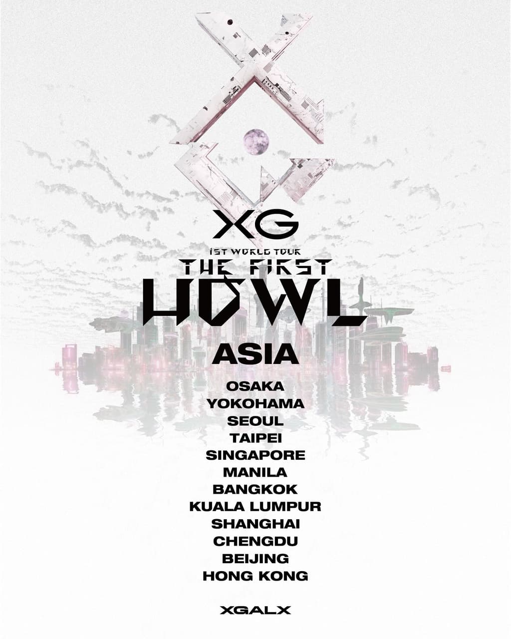 #情報 XG “THE FIRST HOWL” 亞洲場剩餘場次公開 - XG板 | Dcard