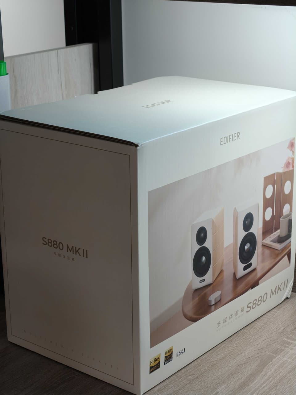 Edifier s880 mkii 書架喇叭 弱弱開箱文 - 視聽設備板 | Dcard
