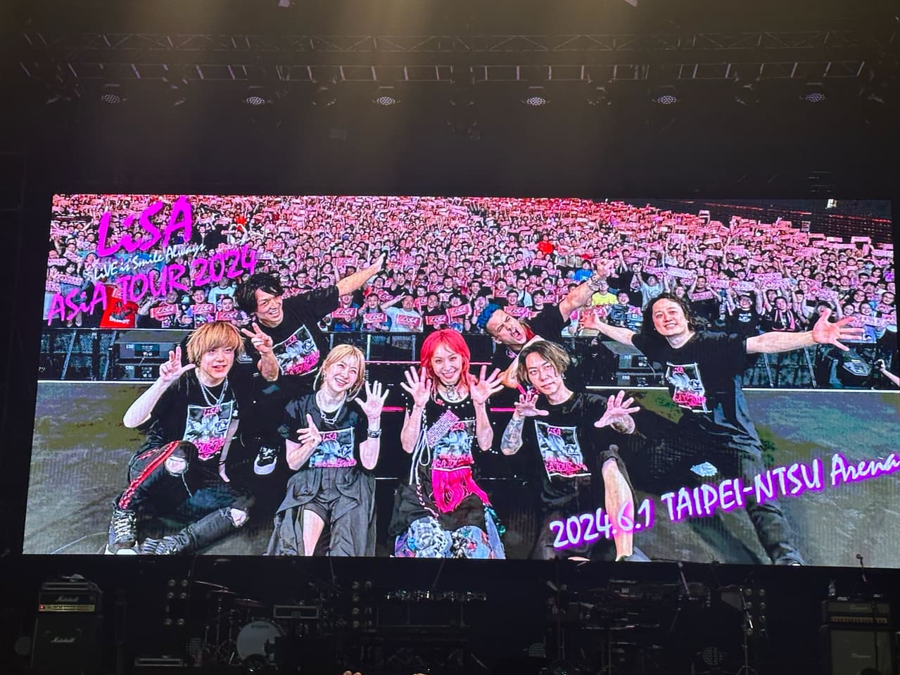 #演唱會情報 LiSA LiVE is Smile Always〜ASiA TOUR 2024〜 in TAiPEi 心得分享 - JPOP板 ...