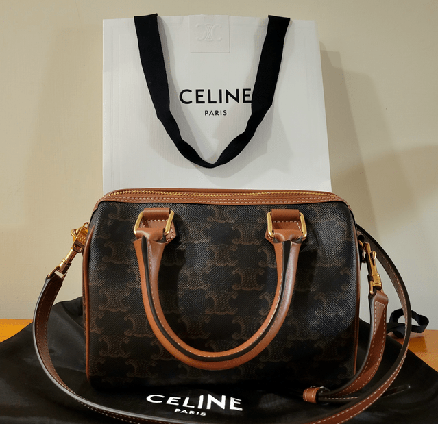 #開箱 Celine 小號波士頓包 新款 - 精品板 | Dcard
