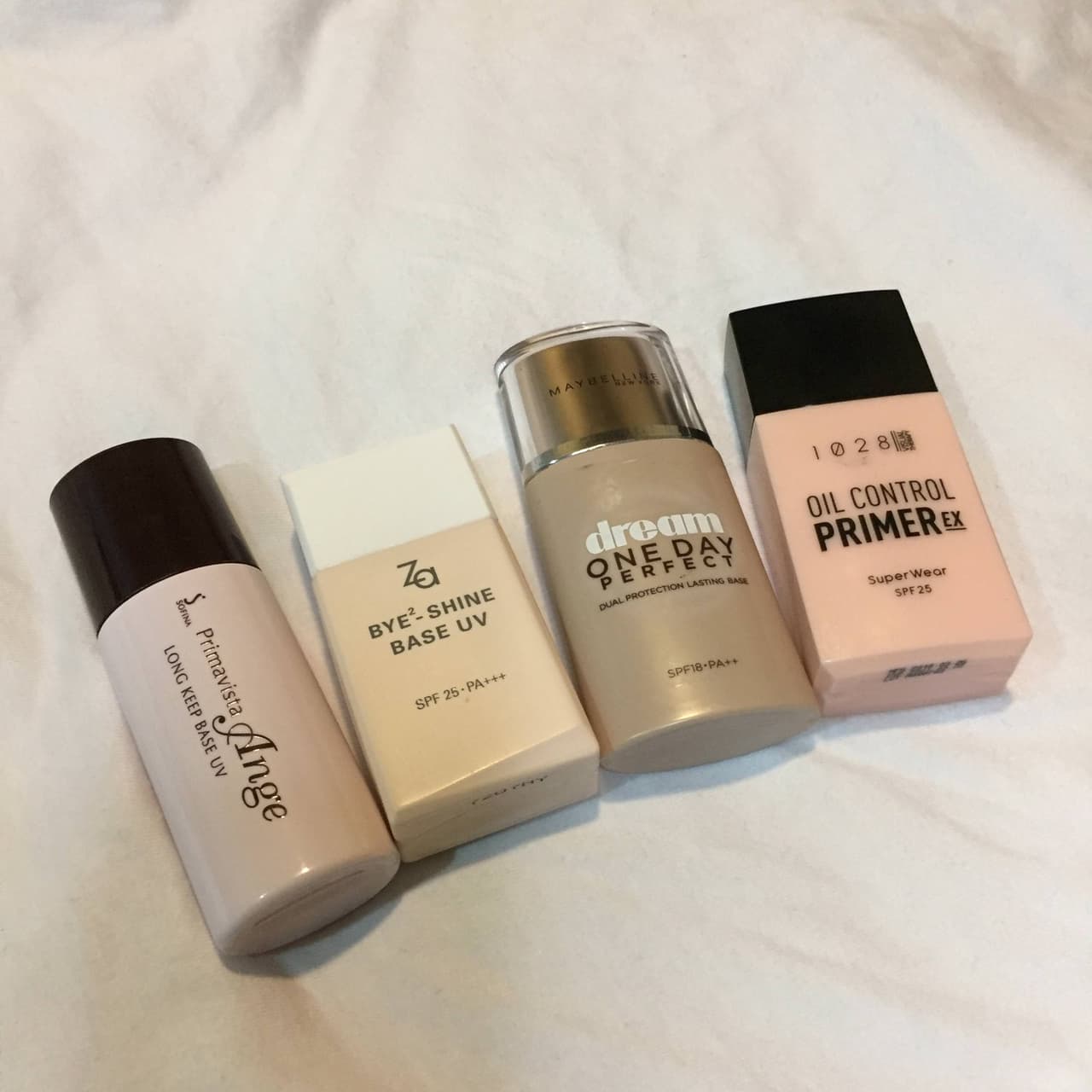 #圖 #分享 妝前（飾底）乳爭霸戰1028 / MAYBELLINE / ZA / SOFINA - 美妝板 | Dcard