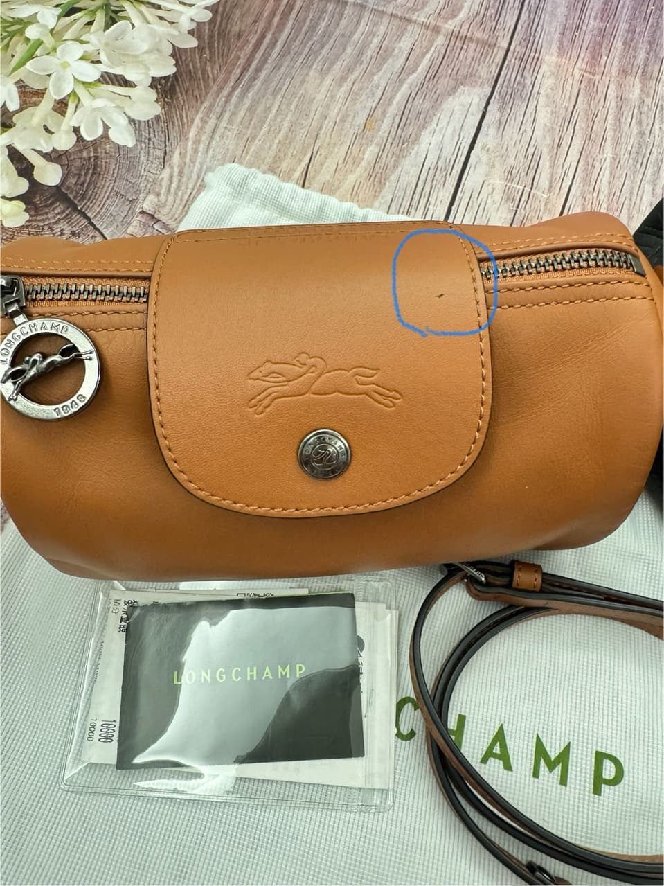 #我要賣 （已售出）包包盡頭Longchamp 圓筒包 - 二手交易板 | Dcard