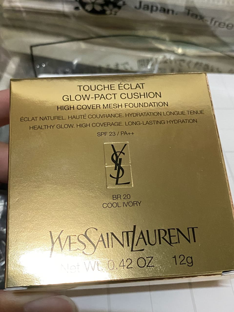 #我要賣 我要賣全新YSL超模光感精華水氣墊BR20 - 二手交易板 | Dcard