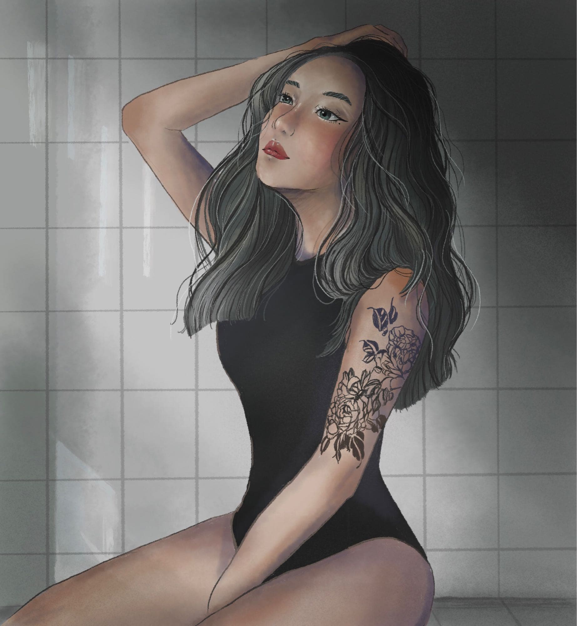 Procreate插畫風格測試中。。。 - 插畫板 | Dcard