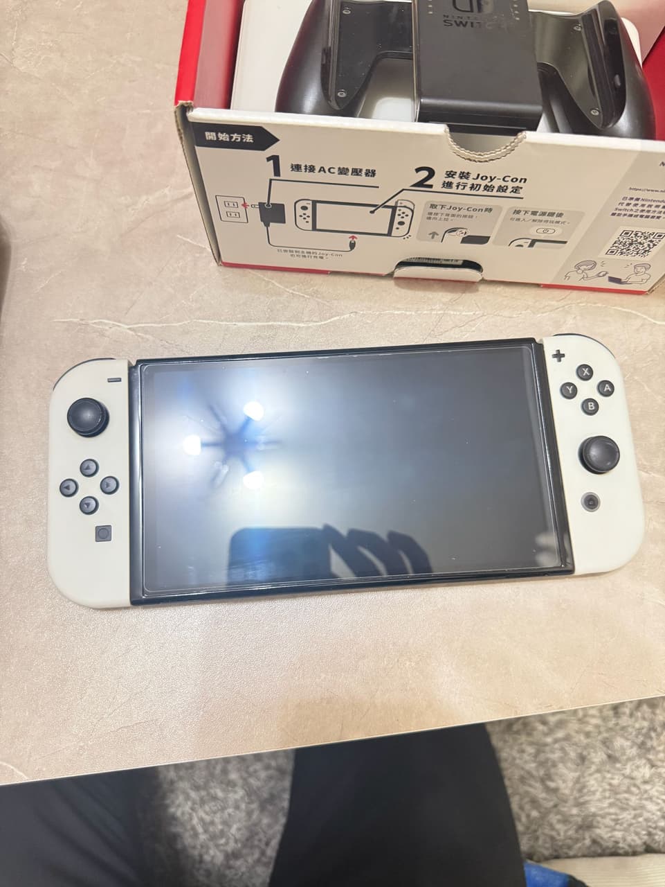 #我要賣 #我要賣 二手switch oled 天使白 機況良好 - 二手交易板 | Dcard