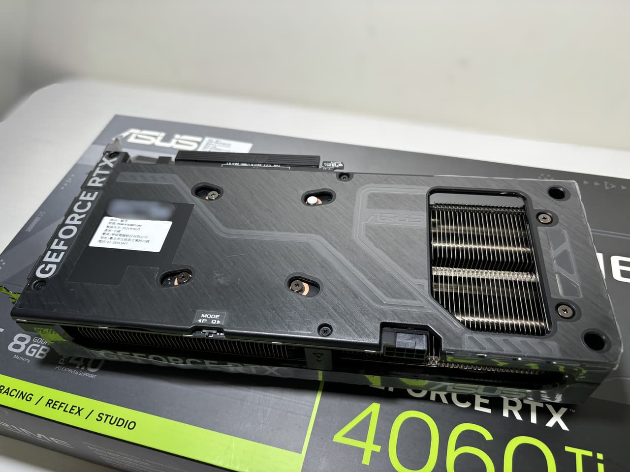 【開箱】「三風扇真的有比較好嗎？」ASUS Prime GeForce RTX 4060 Ti 簡易體驗 - 3C板 | Dcard
