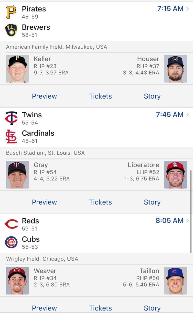 #討論 2023.8.4 MLB 先發投手 - MLB板 | Dcard