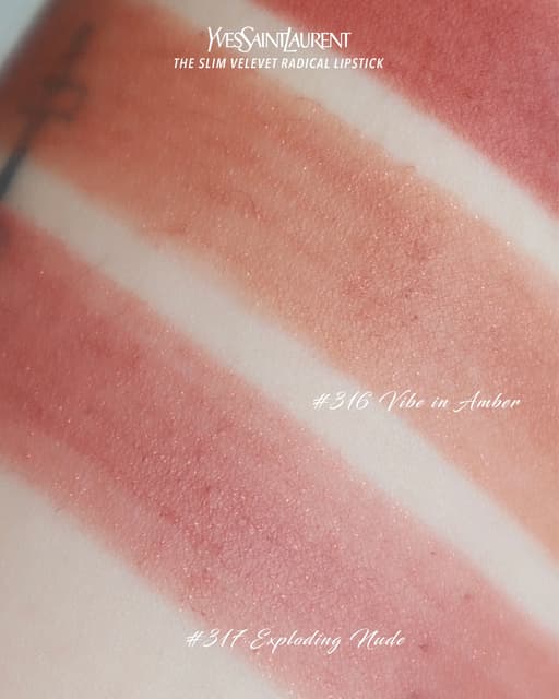 #試色 🌅YSL小黑條的新色真的太美了啦🌅 - 美妝板 | Dcard