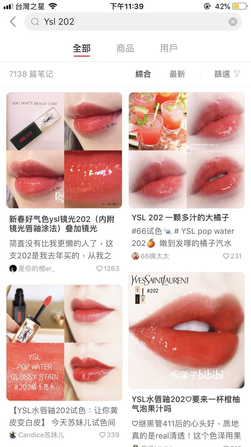 Ysl 202 vs 406 - 美妝板 | Dcard